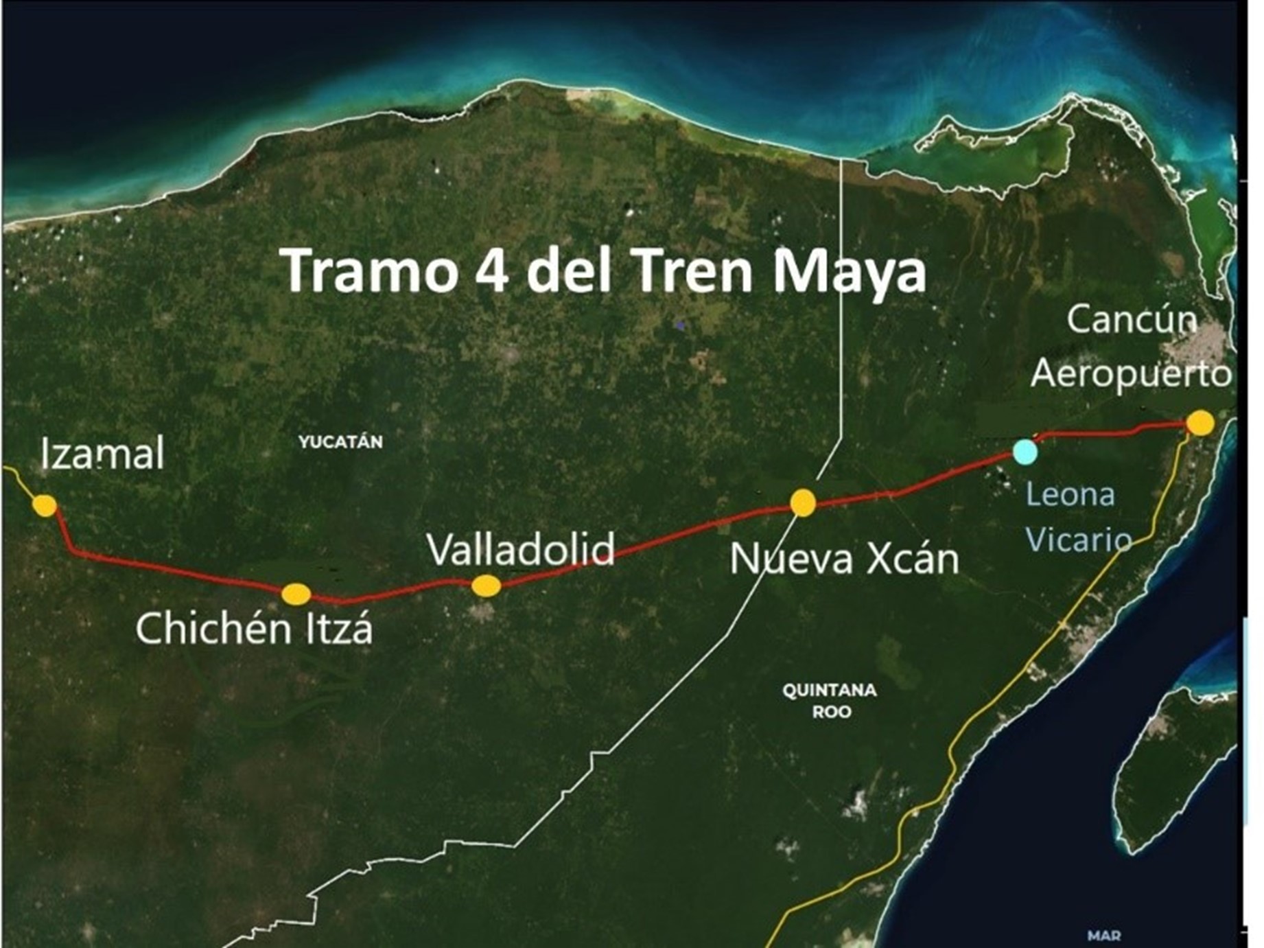 Tramo 4 del Tren Maya (continuación) – Fonadin2
